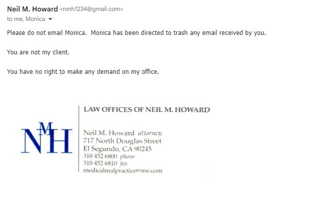 LAW OFFICE OF NEIL M HOWARD - Updated December 2025 - 11 Reviews - 717 ...