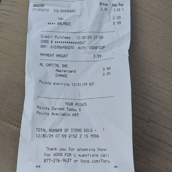 VONS - Updated December 2025 - 87 Photos & 146 Reviews - 155 California ...