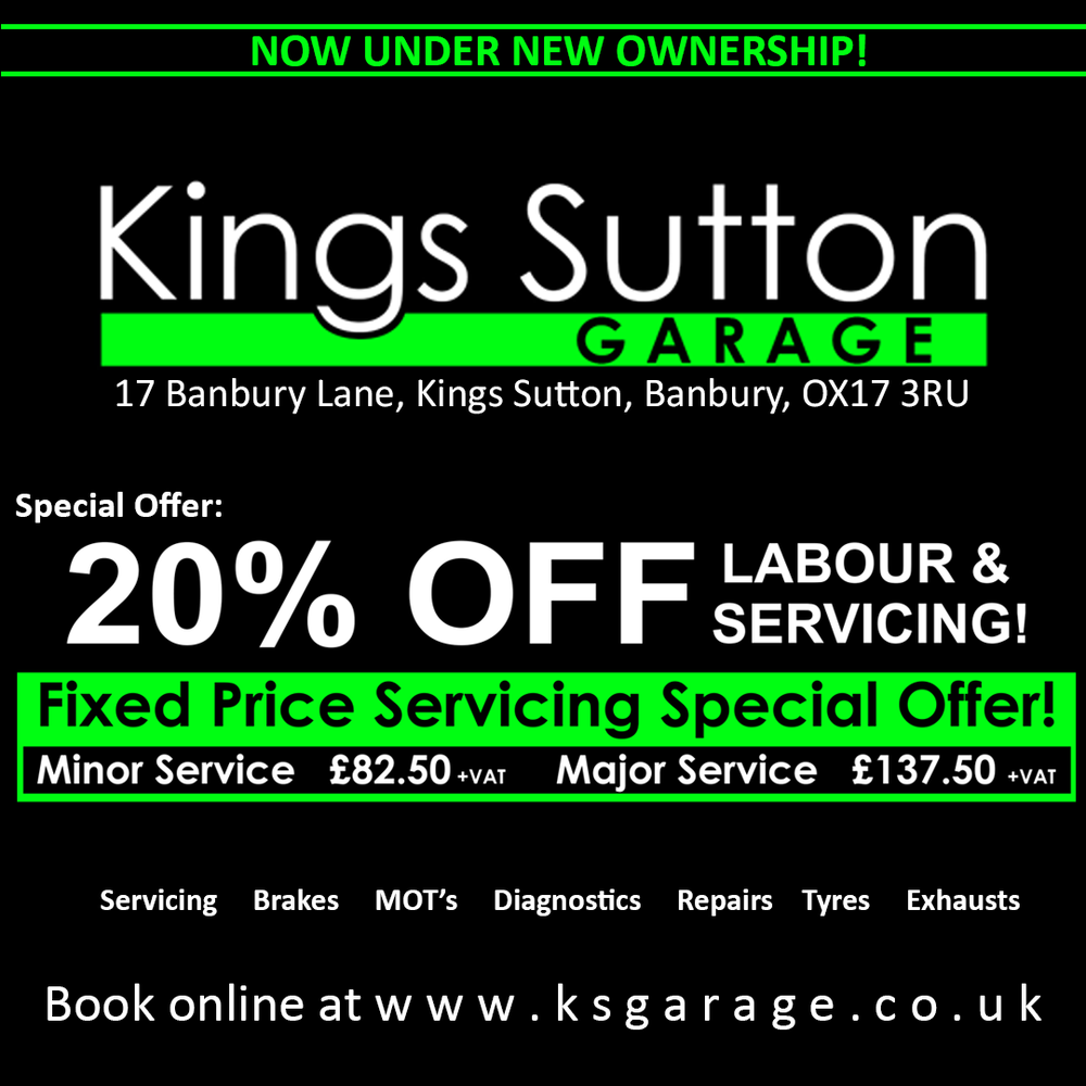 KINGS SUTTON GARAGE - 17 Banbury Lane, King's Sutton, Northamptonshire ...