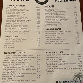 CIBONEY CUBAN RESTAURANT - Updated July 2025 - 159 Photos & 130 Reviews ...