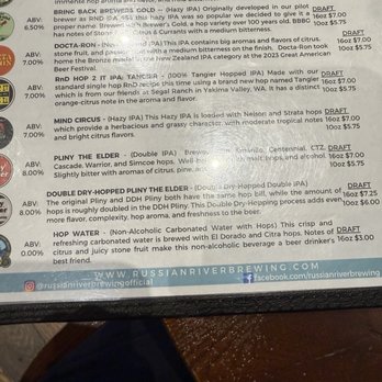 RUSSIAN RIVER BREWING - Updated July 2025 - 1650 Photos & 663 Reviews ...