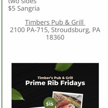 TIMBERS PUB & GRILL - Updated July 2024 - 21 Photos & 24 Reviews - 2100 ...