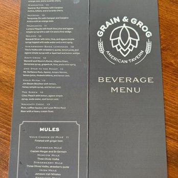 GRAIN & GROG AMERICAN TAVERN - Updated September 2025 - 49 Photos & 45 ...