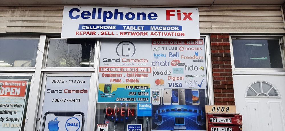 CELLPHONE FIX - Updated February 2025 - 8807B 118 Avenue NW, Edmonton ...