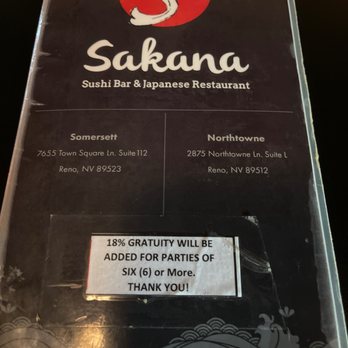SAKANA SUSHI BAR & JAPANESE RESTAURANT - Updated July 2025 - 465 Photos ...