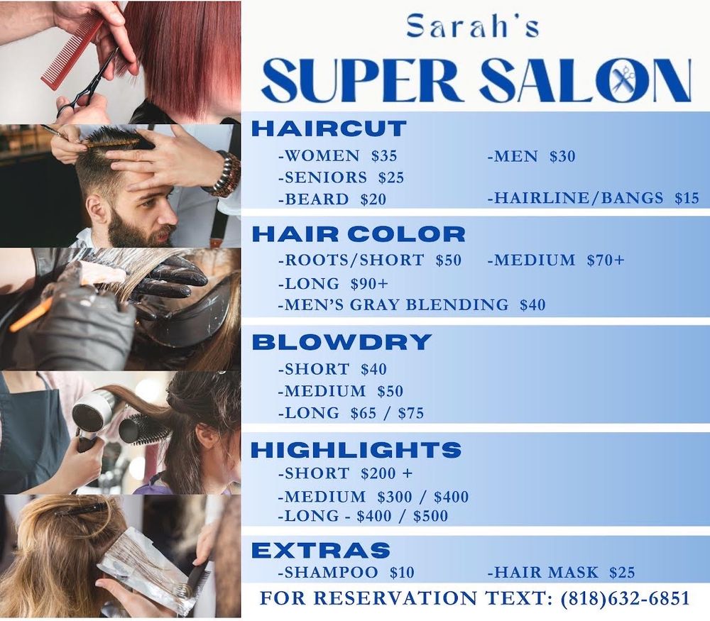 SARAH’S SUPER SALON - Updated December 2025 - 36 Photos & 51 Reviews ...