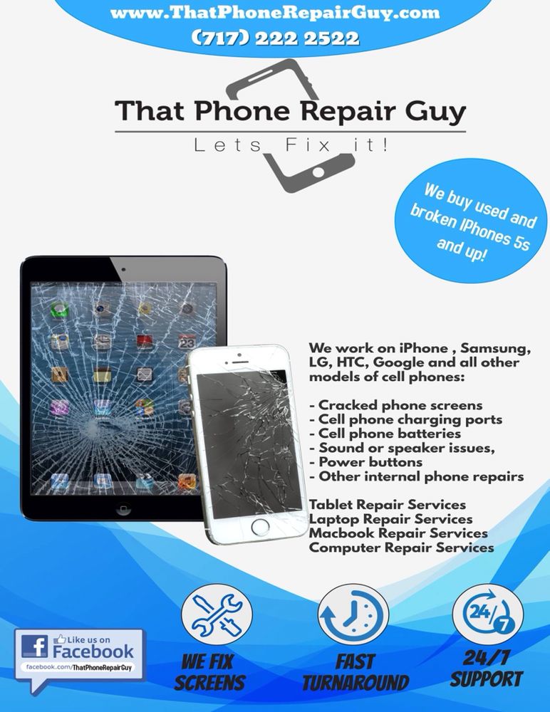 THAT PHONE REPAIR GUY - Mobile Phone Repair - Gratz, PA - Phone Number ...