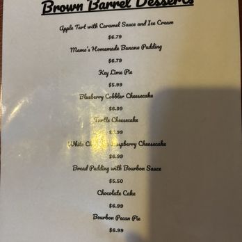 THE BROWN BARREL - Updated May 2025 - 71 Photos & 45 Reviews - 204 W ...