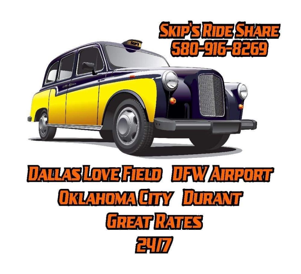 SKIP’S RIDE SHARE - Updated June 2026 - Durant, Oklahoma - Taxis ...