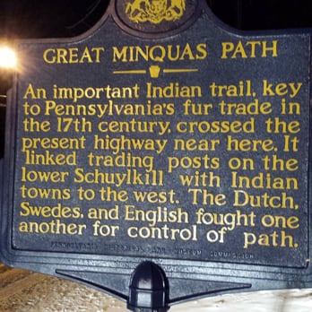 GREAT MINQUAS PATH HISTORICAL MARKER - Updated January 2025 - High St ...