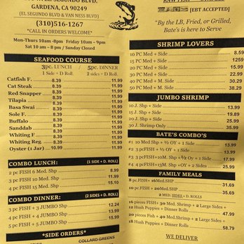 BATES FISH MARKET NUMBER ONE - Updated April 2025 - 110 Photos & 173 ...