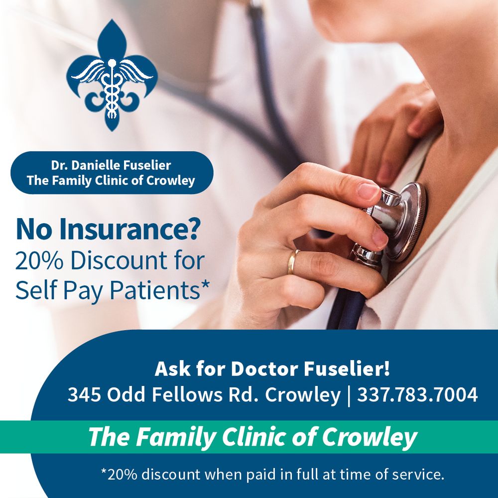 DANIELLE FUSELIER, MD - THE FAMILY CLINIC OF CROWLEY - Updated March ...