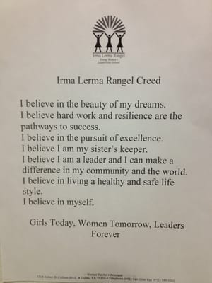 IRMA LERMA RANGEL YOUNG WOMEN’S LEADERSHIP SCHOOL - Updated March 2026 ...