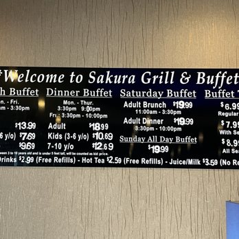 SAKURA GRILL & BUFFET - Updated January 2025 - 520 Photos & 453 Reviews - 2344 Watt Ave ...