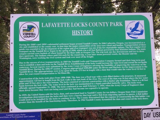 LAFAYETTE LOCKS COUNTY PARK - Parks - 3988 SE Locks Rd, Lafayette, OR ...