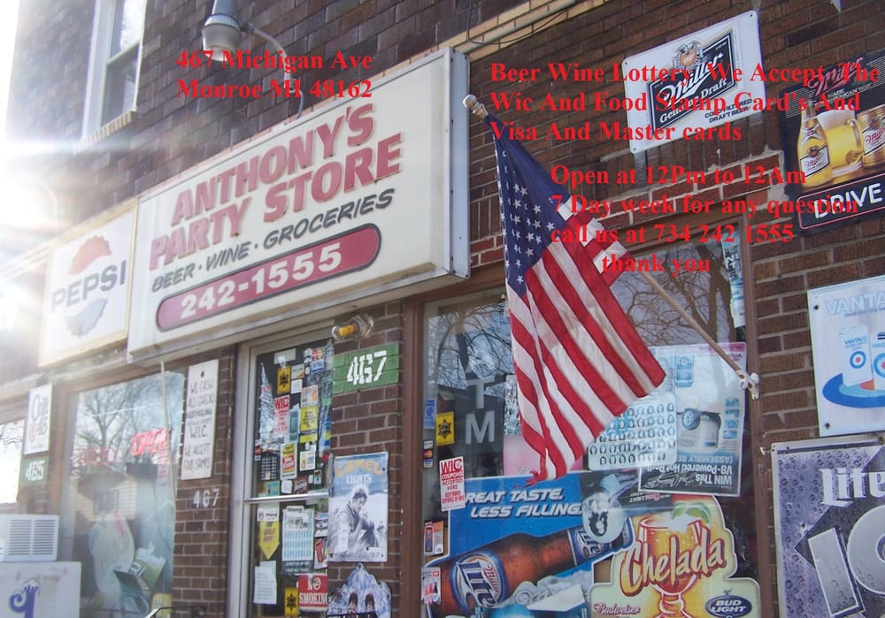 ANTHONY’S PARTY STORE - Updated July 2024 - 467 Michigan Ave, Monroe ...