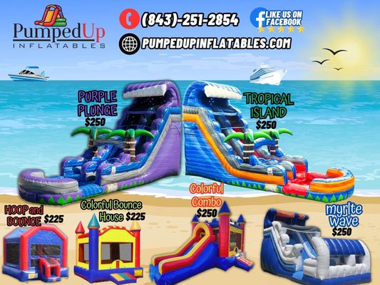 PUMPED UP INFLATABLES - Updated September 2025 - Myrtle Beach, South ...