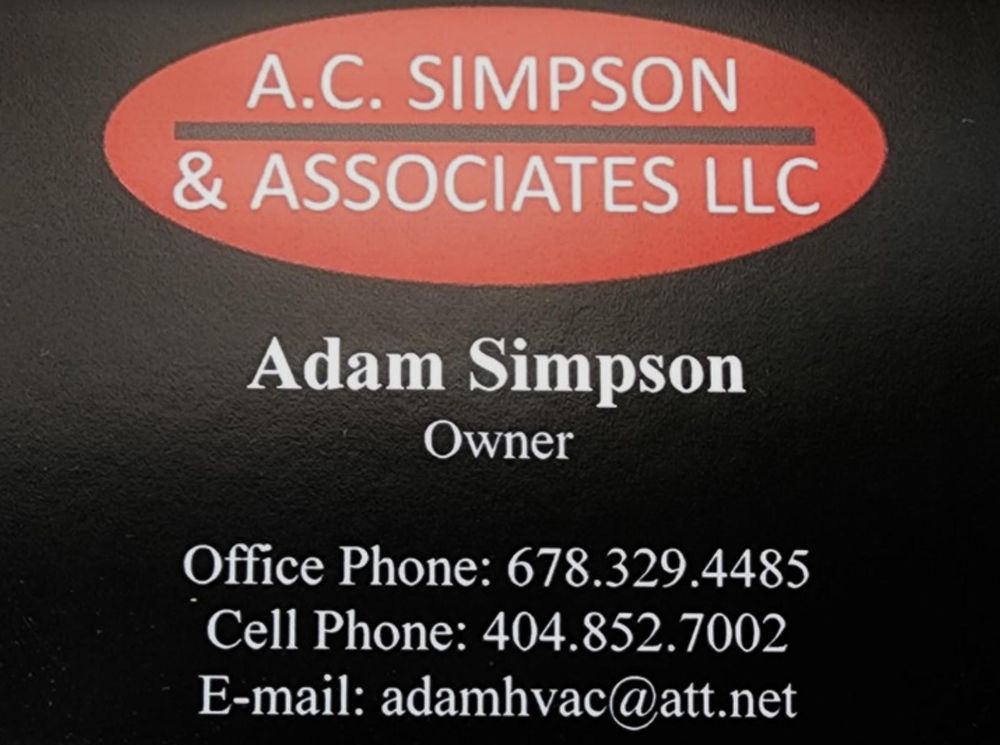AC SIMPSON & ASSOCIATES - Updated August 2024 - 12 Photos - 1189 Hwy 29 ...