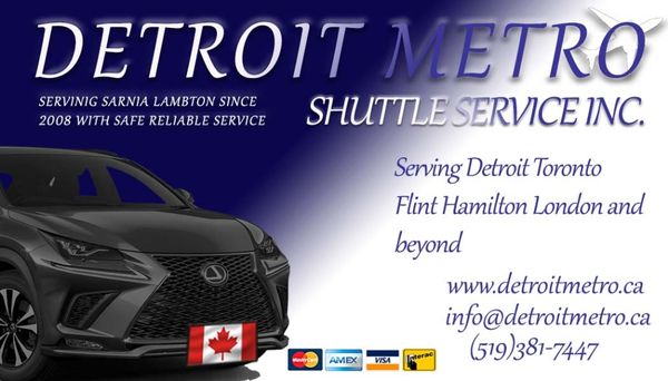 DETROIT METRO SHUTTLE SERVICE - Updated October 2024 - 1420 Sylvan ...
