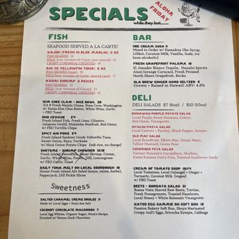 FISH BAR DELI with 261 real customer photos - Updated August 2024 - 187 ...