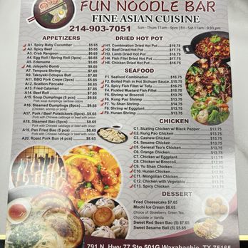 FUN NOODLE BAR - Updated April 2025 - 80 Photos & 43 Reviews - 791 N ...