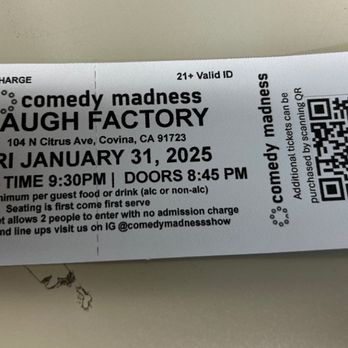 LAUGH FACTORY - Updated April 2025 - 80 Photos & 86 Reviews - 104 N ...