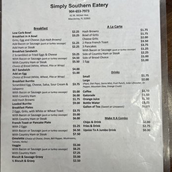 SIMPLY SOUTHERN EATERY - Updated January 2026 - 16 Photos & 28 Verified ...