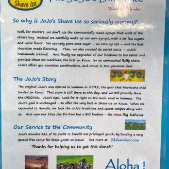JOJO’S SHAVE ICE - Updated November 2024 - 730 Photos & 810 Reviews ...