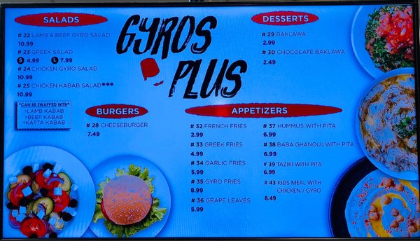 GYROS PLUS - 84 Photos & 131 Reviews - Mediterranean - 209 E Casino Rd ...