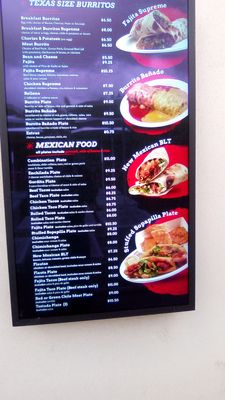 Go burger menu las cruces store