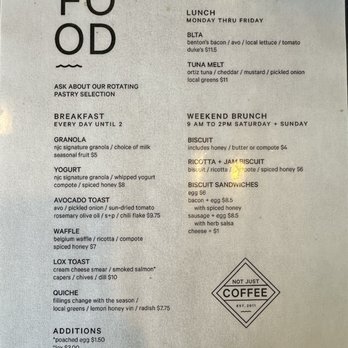 NOT JUST COFFEE - ATHERTON MILL - Updated December 2024 - 241 Photos ...