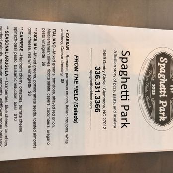 SPAGHETTI PARK - Updated December 2025 - 140 Photos & 69 Reviews - 3459 ...