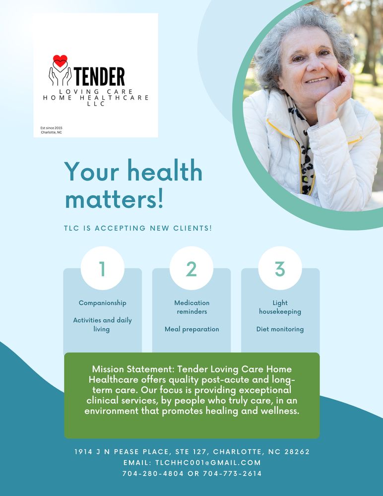 TENDER LOVING CARE HOME HEALTHCARE - Updated December 2024 - 1914 J N ...