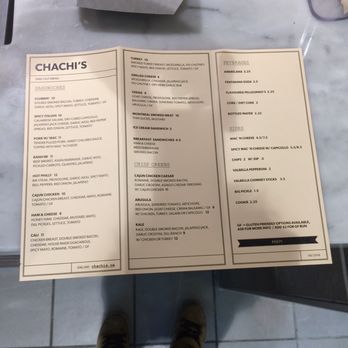 CHACHI’S SANDWICH BAR - Updated December 2025 - 14 Photos & 21 Reviews ...