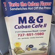 M&G CUBAN CAFE II - 61 Photos & 46 Reviews - Largo, Florida - Cuban ...