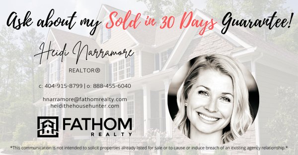 HEIDI NARRAMORE - FATHOM REALTY - Updated October 2025 - 105 Towne Lake ...