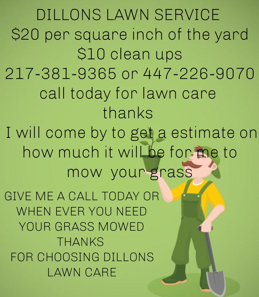 DILLON LAWN CARE SERVICE - Updated June 2024 - Request a Quote ...