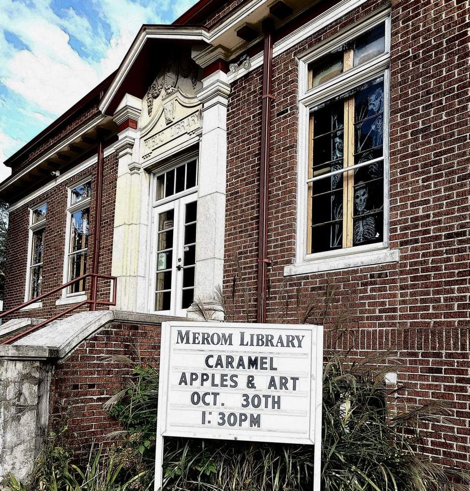 MEROM PUBLIC LIBRARY | 8554 W Market St, Merom, Indiana - Libraries ...