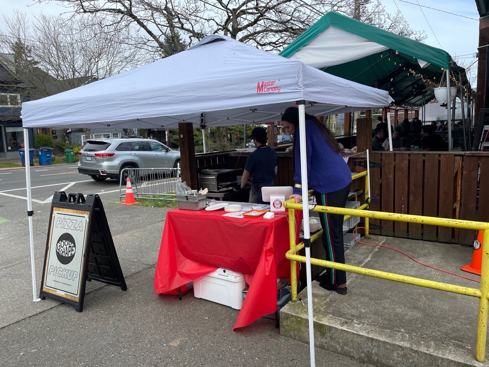 Pizza tent! - Yelp