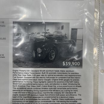 COLLECTIBLE MOTOR CAR OF ATLANTA - Updated December 2025 - 22 Photos ...