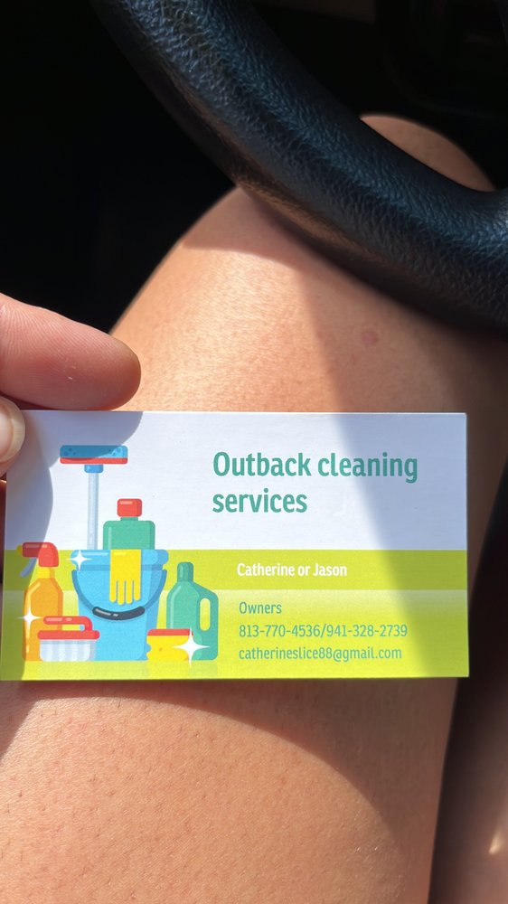 OUTBACK CLEANING SERVICES - Updated October 2024 - Sarasota, Florida ...