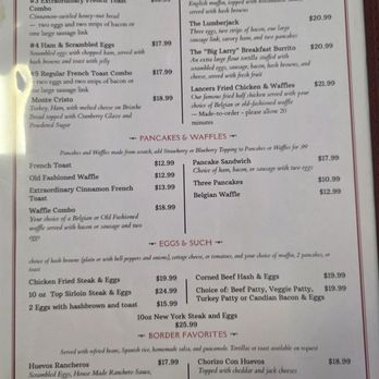 LANCERS RESTAURANT - Updated October 2025 - 666 Photos & 675 Reviews ...