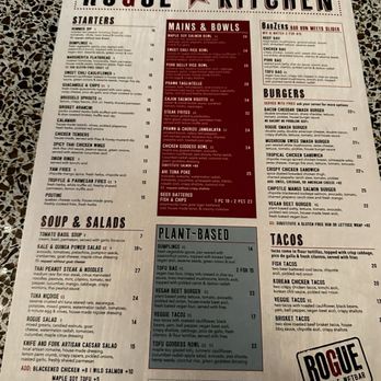 ROGUE KITCHEN & WETBAR - Updated December 2025 - 398 Photos & 412 ...