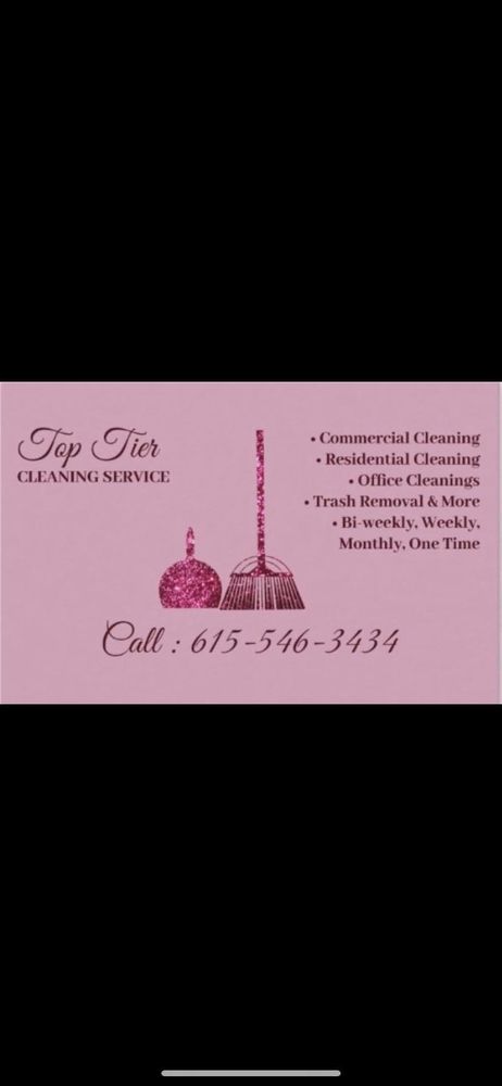TOP TIER CLEANING SERVICE - Northport, Alabama - Home Cleaning - Phone ...