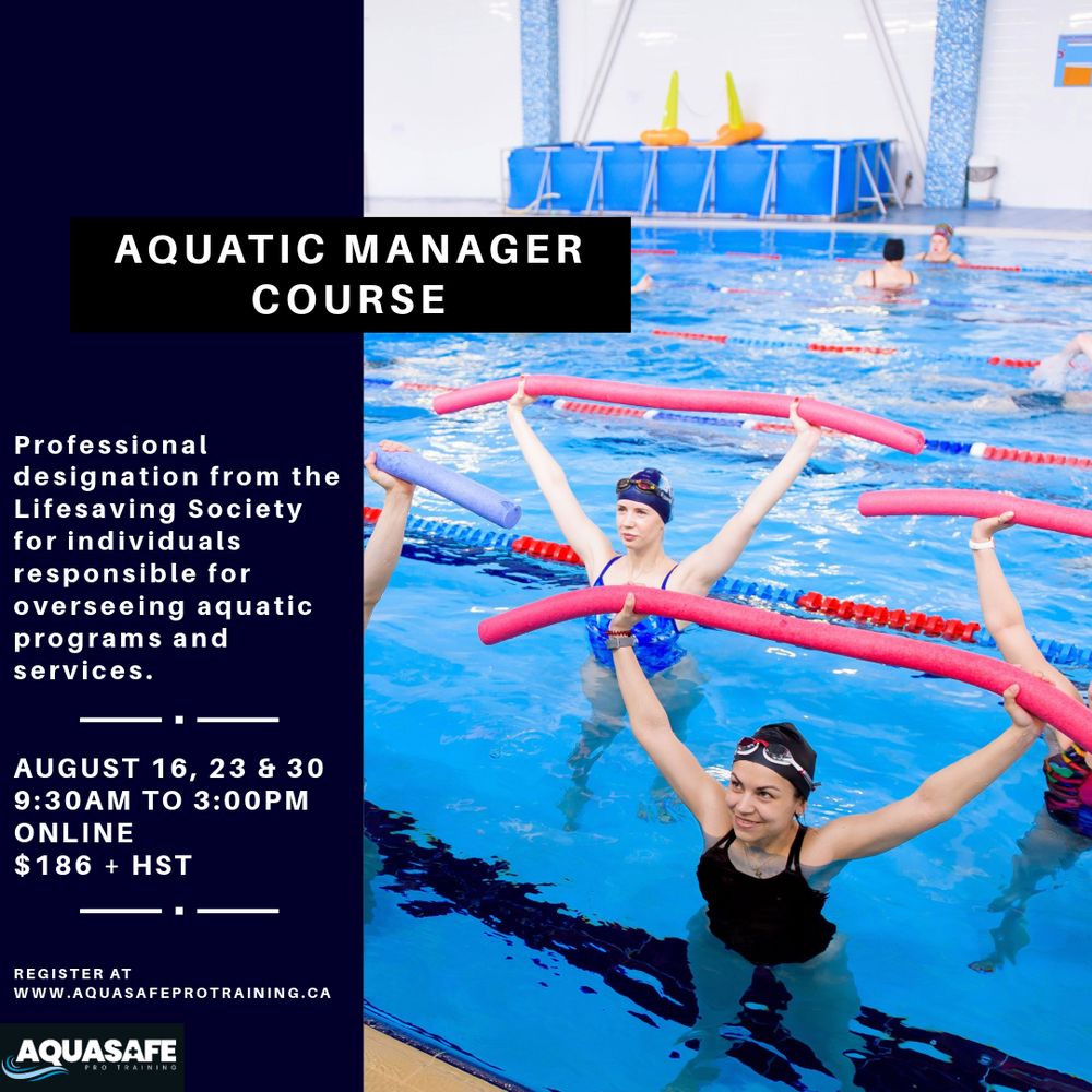 AQUASAFE PRO TRAINING - Updated June 2026 - Toronto, Ontario - First ...
