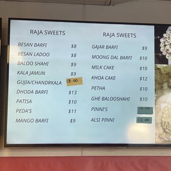 RAJA SWEETS & INDIAN CUISINE - Updated June 2025 - 187 Photos & 323 ...