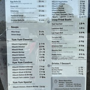 GOZEN JAPAN HOUSE - 1534 Malvern Ave, Hot Springs, Arkansas - Japanese ...