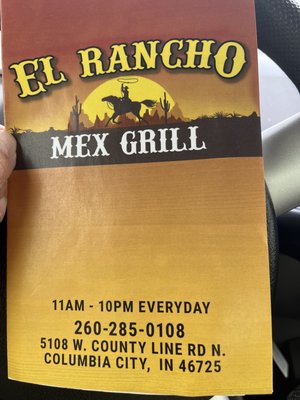 EL RANCHO MEX GRILL - 15 Photos - 5108 W County Line Rd N, Columbia ...