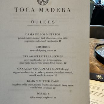 TOCA MADERA - Updated March 2025 - 3823 Photos & 2194 Reviews - 4736 N ...