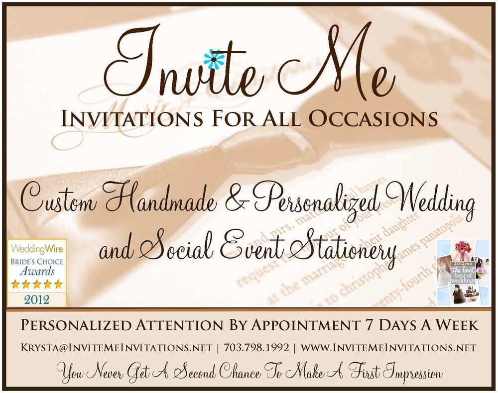 INVITE ME - INVITATIONS FOR ALL OCCASIONS - Updated February 2025 ...